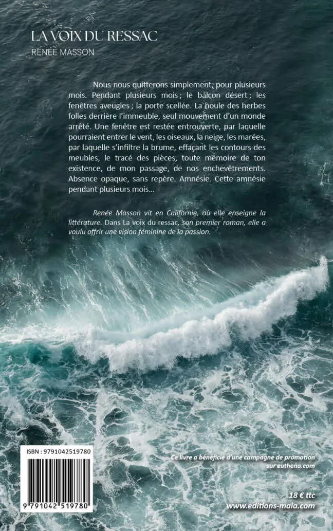La voix du ressac par Renée Masson • Achat en ligne avec Editions Maïa