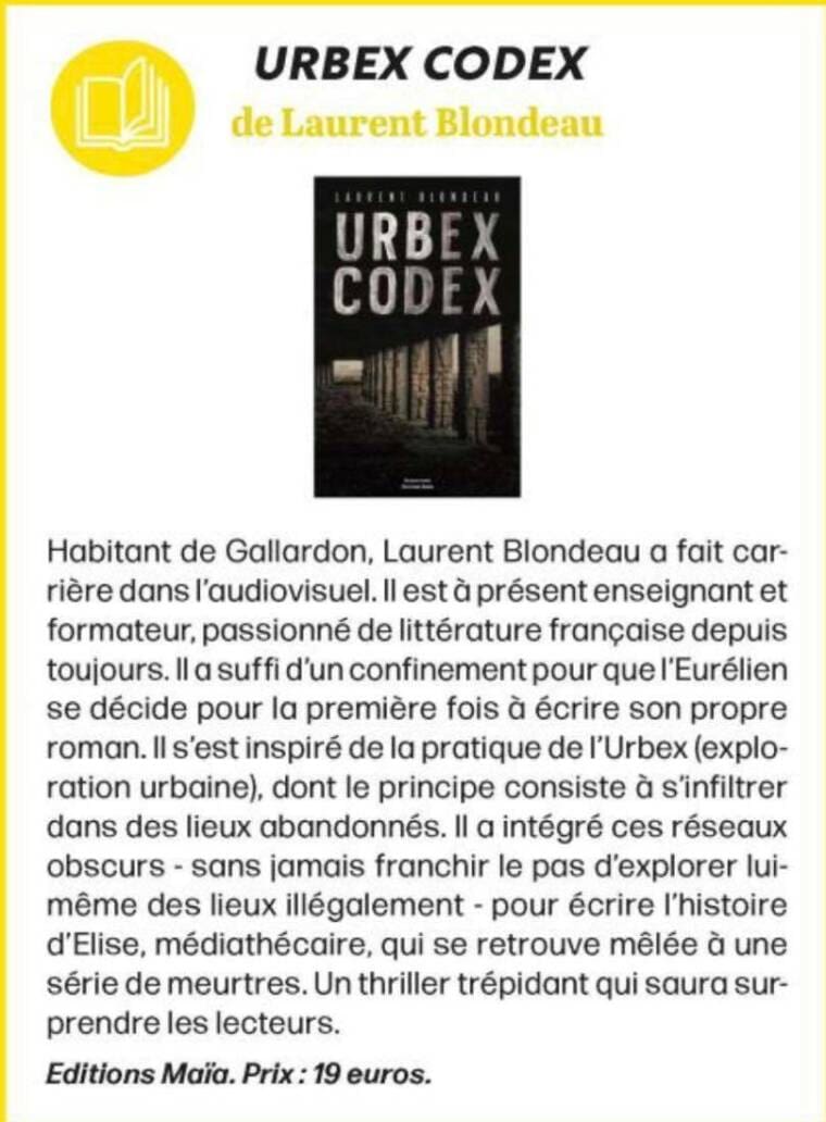 Urbex Codex par Laurent Blondeau • Achat en ligne avec Editions Maïa