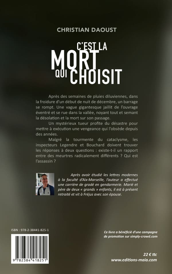 C'est la mort qui choisit par Christian Daoust • Achat en ligne avec ...